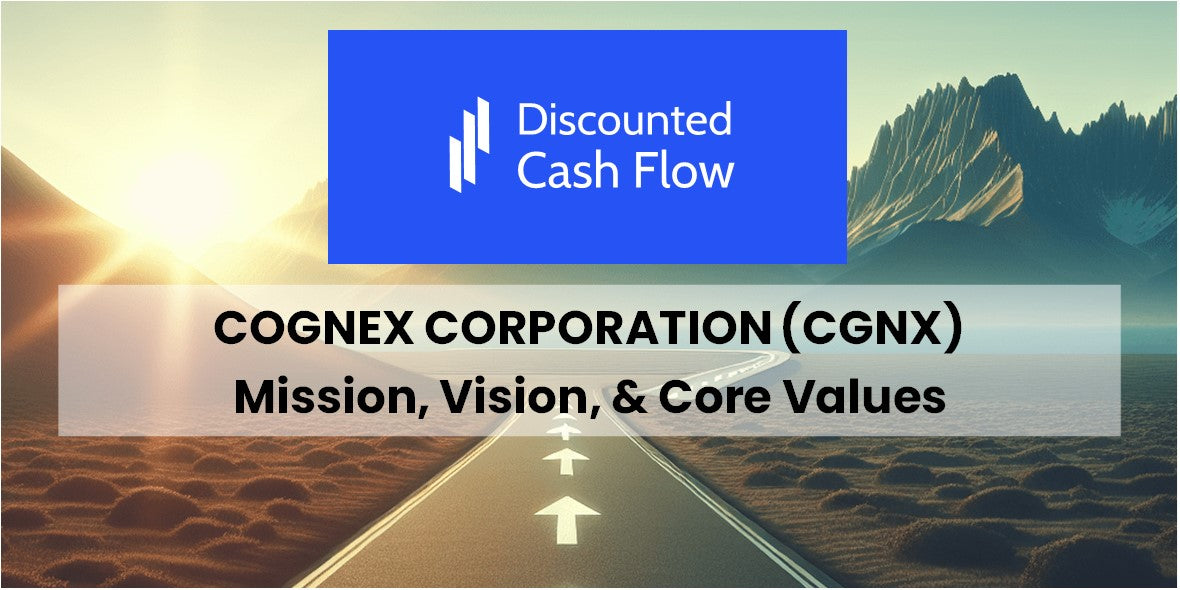 Mission Statement, Vision, & Core Values (2026) of Cognex Corporation ...