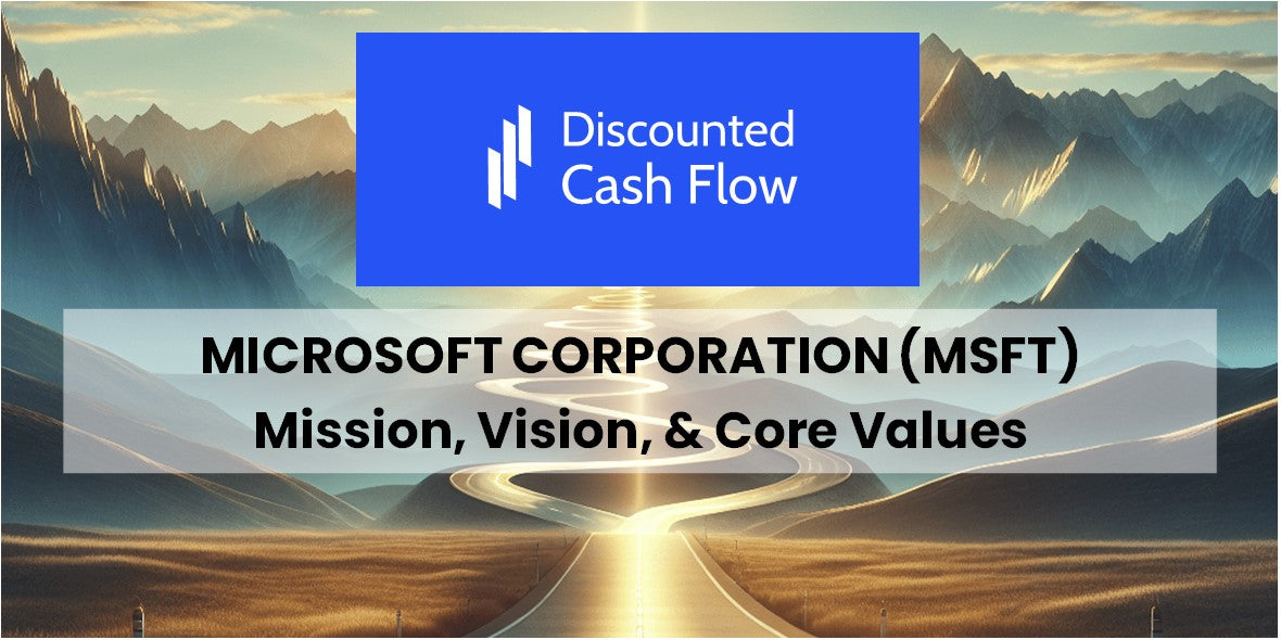 Mission Statement, Vision, & Core Values (2026) of Microsoft ...