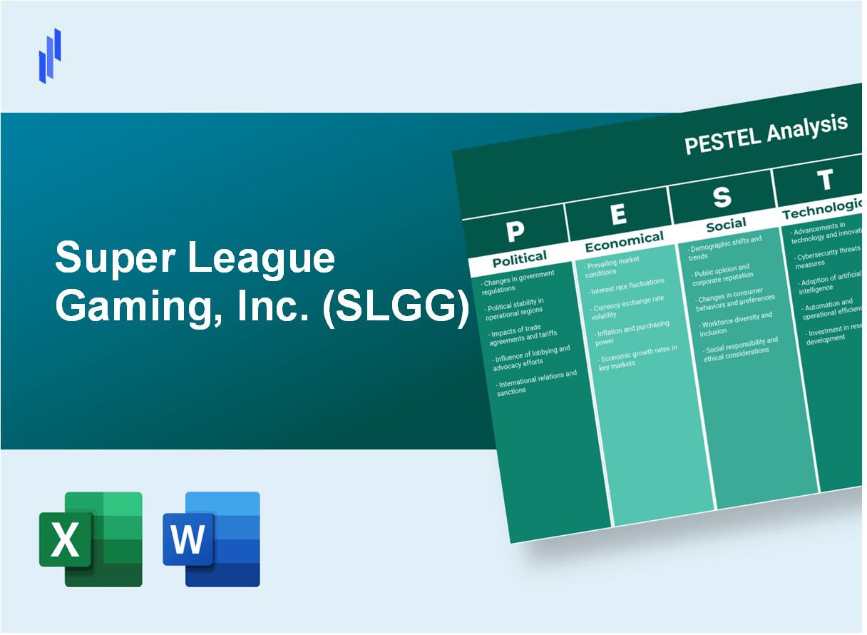 Super League Enterprises (SLGG) PESTEL Analysis